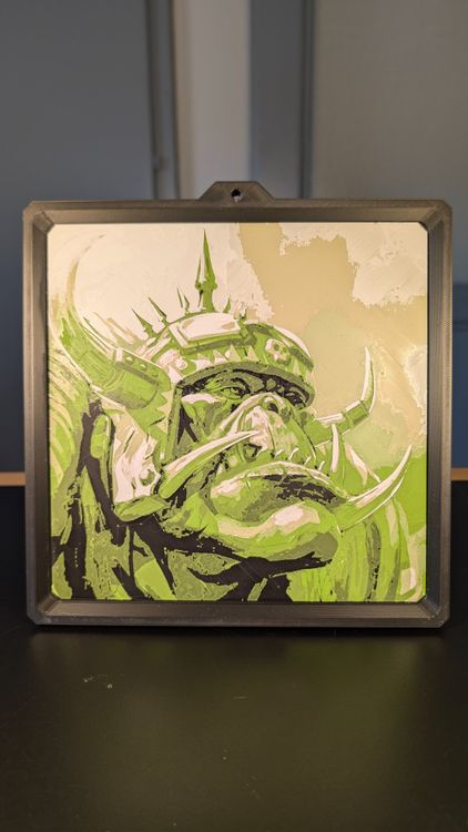 Ork 3D Wall Decoration – Warhammer 40K (Nuovo (secondo la descrizione ...