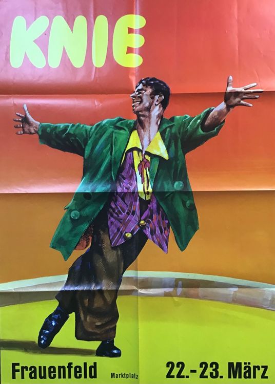 Grosse Circus Knie Litho Plakat | Kaufen auf Ricardo
