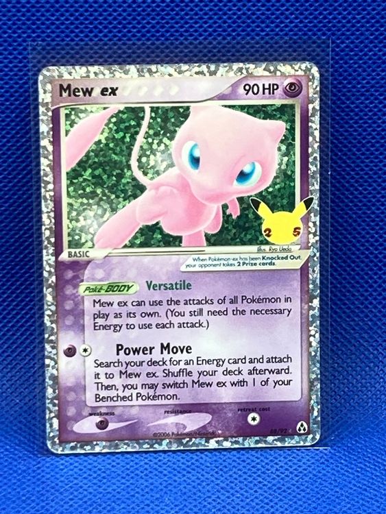 Pokemon Celebrations 25th / Mew ex 88 / 92 EN (Neu (gemäss Beschreibung ...
