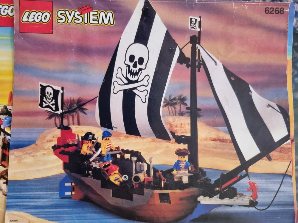 Lego Piraten Schiff 6268 Anleitung/ Bedienungsanleitung | Kaufen auf ...