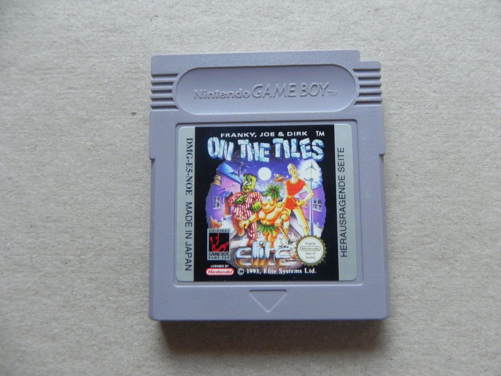 Nintendo Gameboy Game Boy Spiel On the Tiles (Gebraucht) in Siebnen für ...
