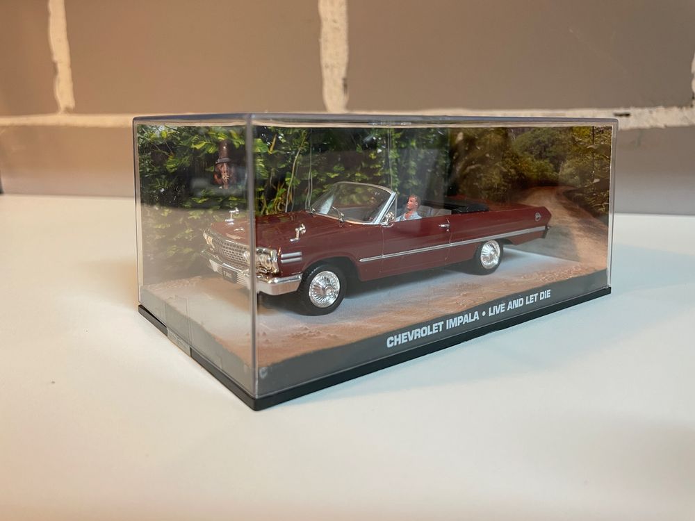 James Bond mini Diorama 1:43 - Chevrolet Impala | Kaufen auf Ricardo