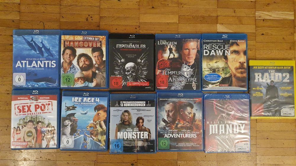 11 Blu-Ray / DVD / Sammlung | Kaufen auf Ricardo