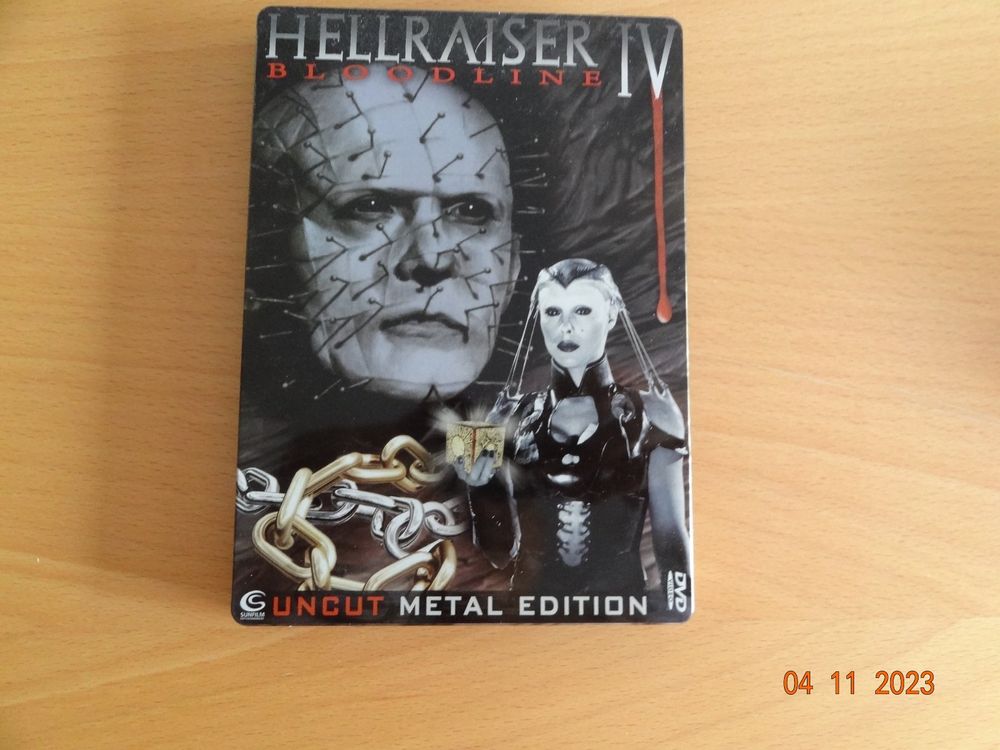 Hellraiser 4 (IV) Bloodline 1996 Uncut Marketing Steelbook | Kaufen auf ...