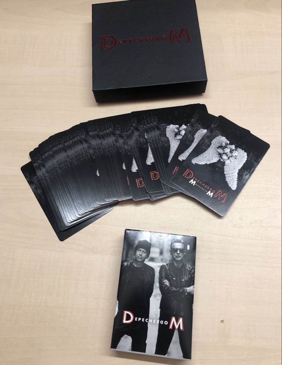 Kartenspiel & Würfel Depeche Mode Memento Mori Tour (Neu und ...