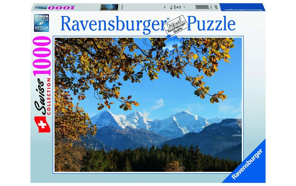 Ravensburger 1000 Teile Puzzle Eiger, Mönch und Jungfrau (Neu und originalverpackt) in Oensingen ...