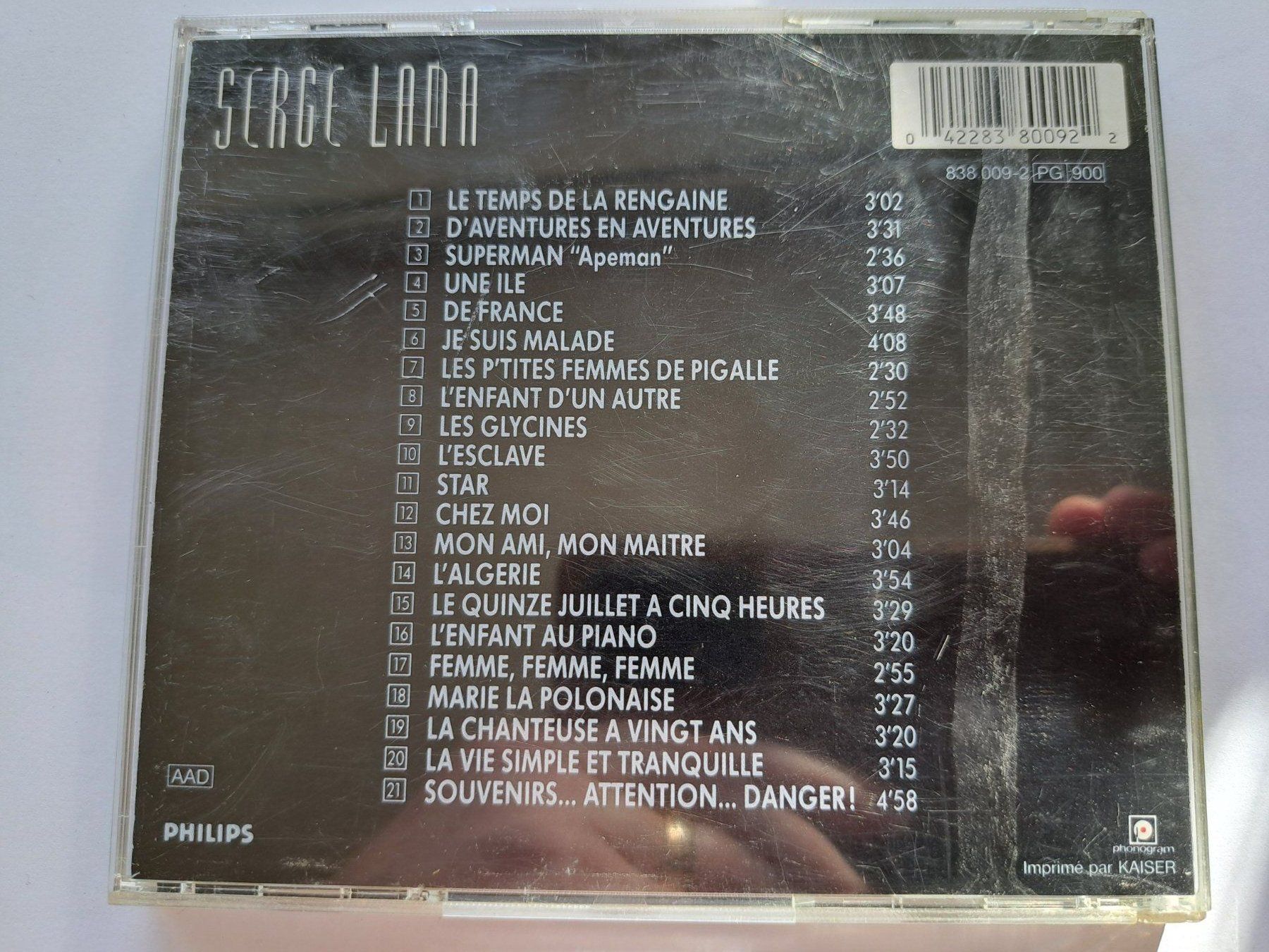 Cd Serge Lama - A la vie, à l'amour (D'occasion) à Pully pour CHF 5 ...