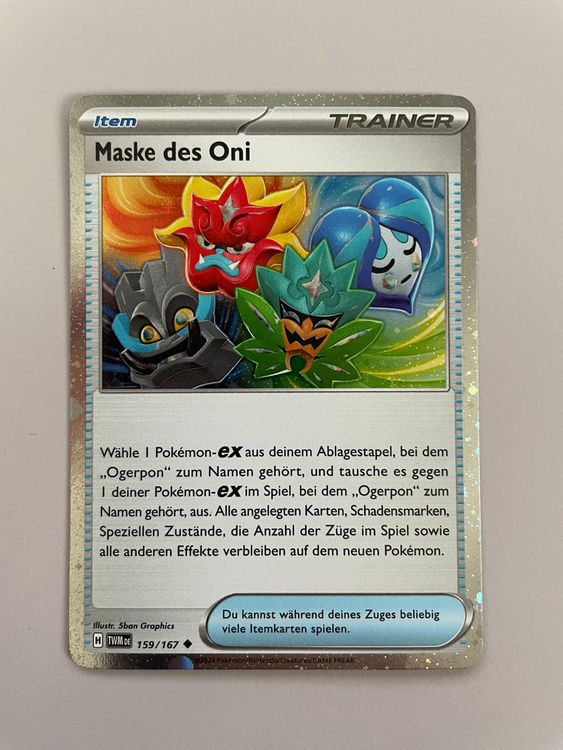 Pokemon Maske des Oni Spezial (Versand gratis) (Neu (gemäss Beschreibung)) in Chur für CHF 1 ...