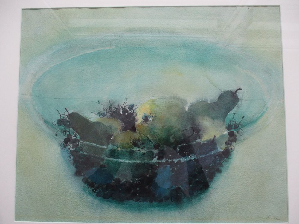 Hans Ruedi Sieber 1926 - 2002 grosses Aquarell | Kaufen auf Ricardo