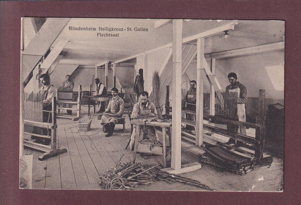ST. GALLEN - Blindheim Heiligkreuz - 1911 // Riss // | Kaufen auf Ricardo