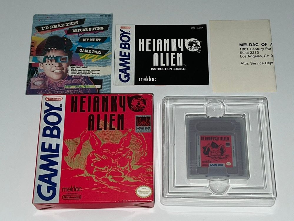 Nintendo Game Boy Classic (GB) Spiel - Heiankyo Alien (OVP) | Kaufen ...