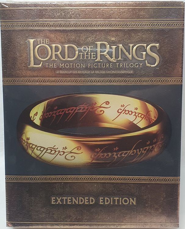 Lord of the Rings Trilogy - Extended Edition/15-Discs/Boxset (Neu und originalverpackt) in ...