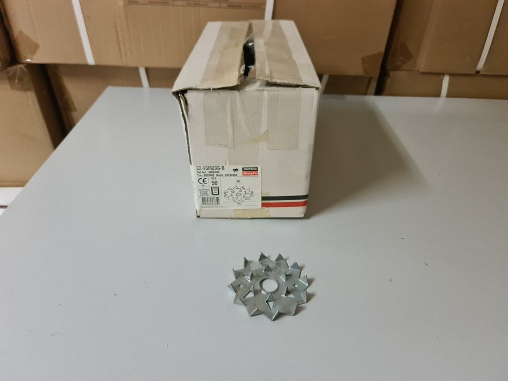 Posten Simpson Bulldog Holzverbinder D: 95mm ab 1.- (Neu (gemäss ...