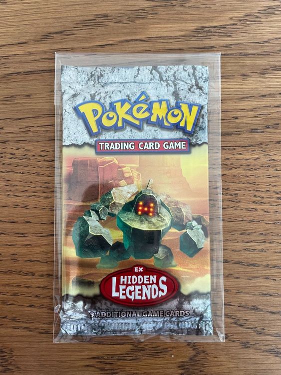 Pokemon Ex Hidden Legends Booster (Neu und originalverpackt) in Sarnen ...