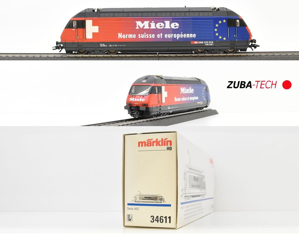 Märklin 34611 E-Lok Re 460 Miele SBB H0 WS Digital mit OVP (Neu (gemäss ...