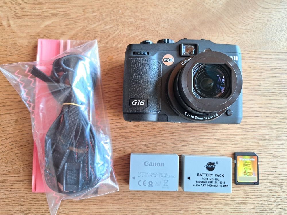 Canon PowerShot G16 (Gebraucht) in Zwingen für CHF 180 – mit Lieferung ...