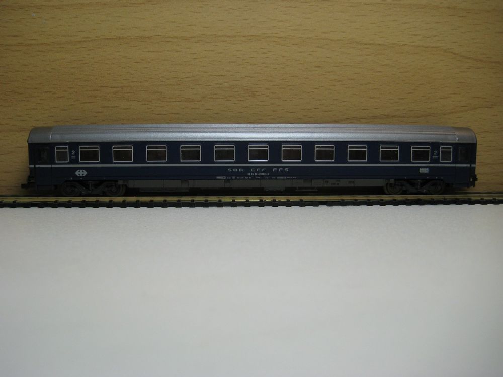 ROCO 02272A Liegewagen (Eurofima, Typ UIC-Z1) 2. Kl. SBB OVP (Gebraucht) in Effretikon für CHF ...