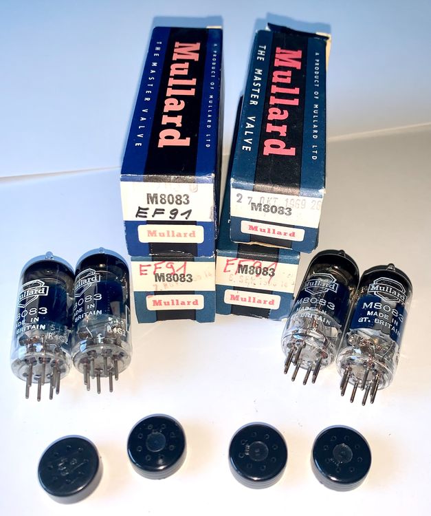 4 Radioröhren / Röhren M8083 / CV4014 / (EF91), Mullard | Kaufen auf ...