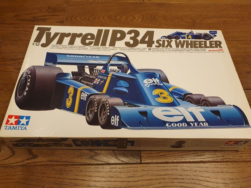 Raritäts Tamiya Tyrell 6 P34 Neuwertig ungeöffnet (Neu und ...