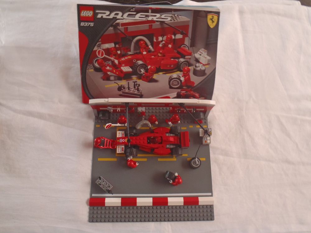 Lego Racers 8375 Ferrari F1 Pit Set | Kaufen auf Ricardo