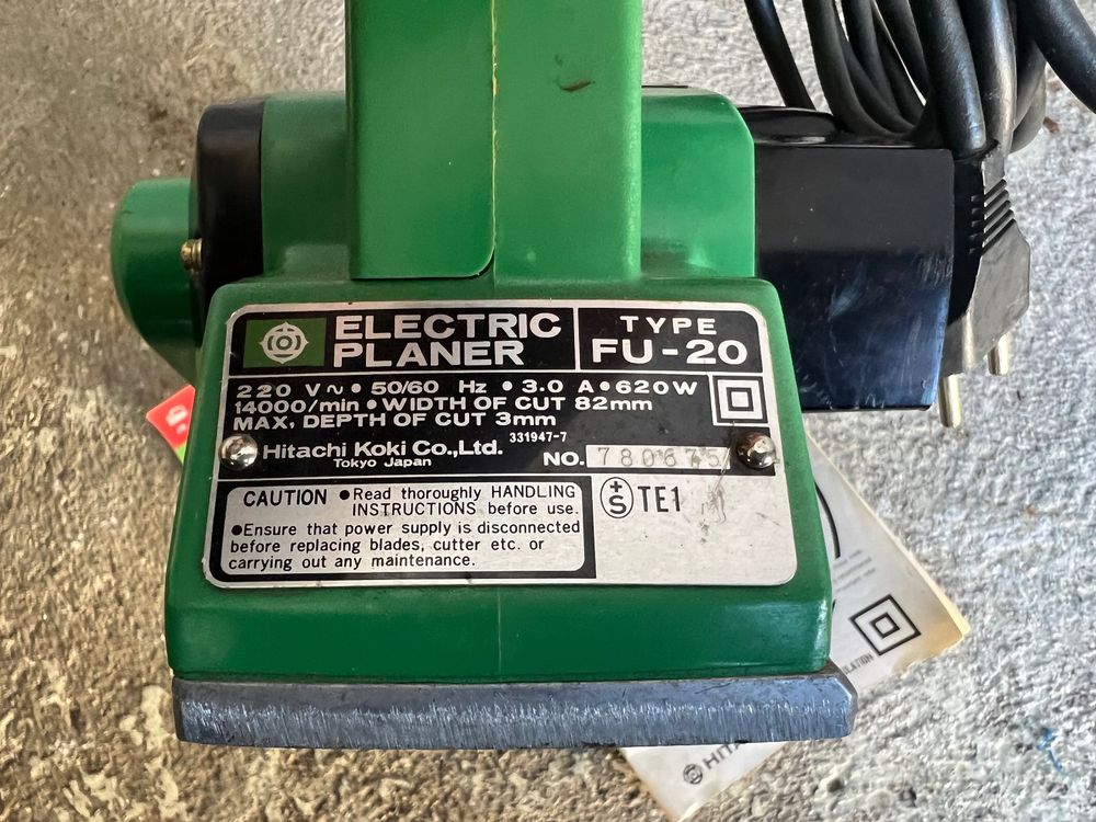 Hobel Hitachi FU-20 | Kaufen auf Ricardo