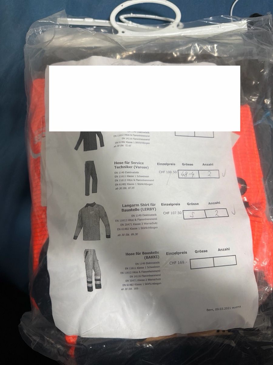 SIOEN Multinorm Schutzkleidung SET NEU – 2x Hose 48R + 2x AR (Neu und ...