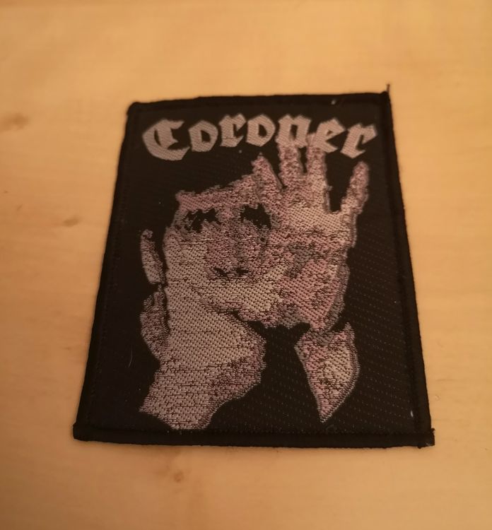 CORONER Mental Vortex Thrash Metal Patch | Kaufen auf Ricardo