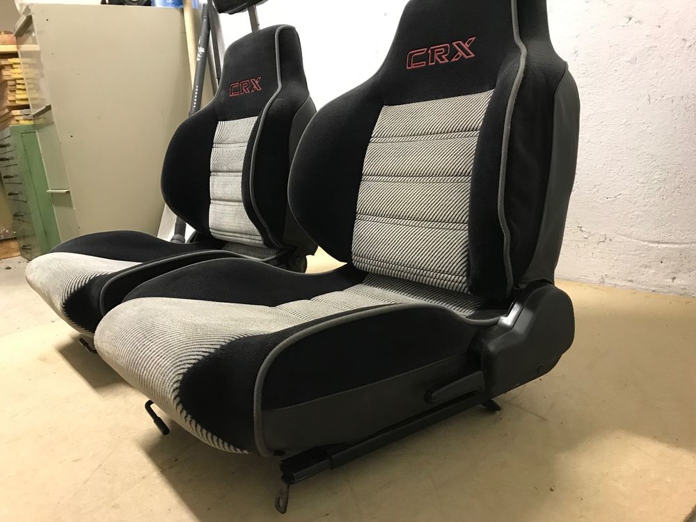Honda Crx 1983 1987 Fahrersitz Beifahrersitz Sitze Gebraucht In