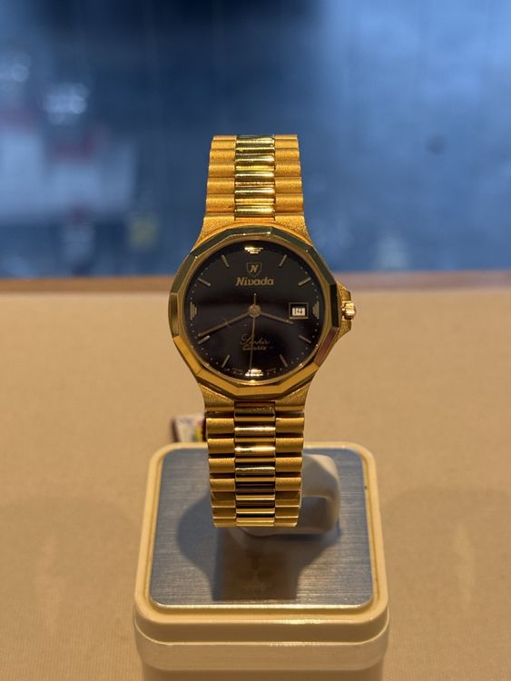 Nivada Saphir Quartz Gold – Swiss Made (Nuovo (secondo la descrizione ...
