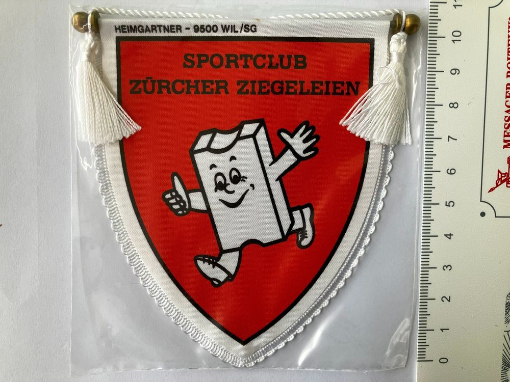 Vintage Fanion/Wimpel SPORTCLUB ZÜRCHER ZIEGELEIEN (Neu und originalverpackt) in Gland für CHF ...