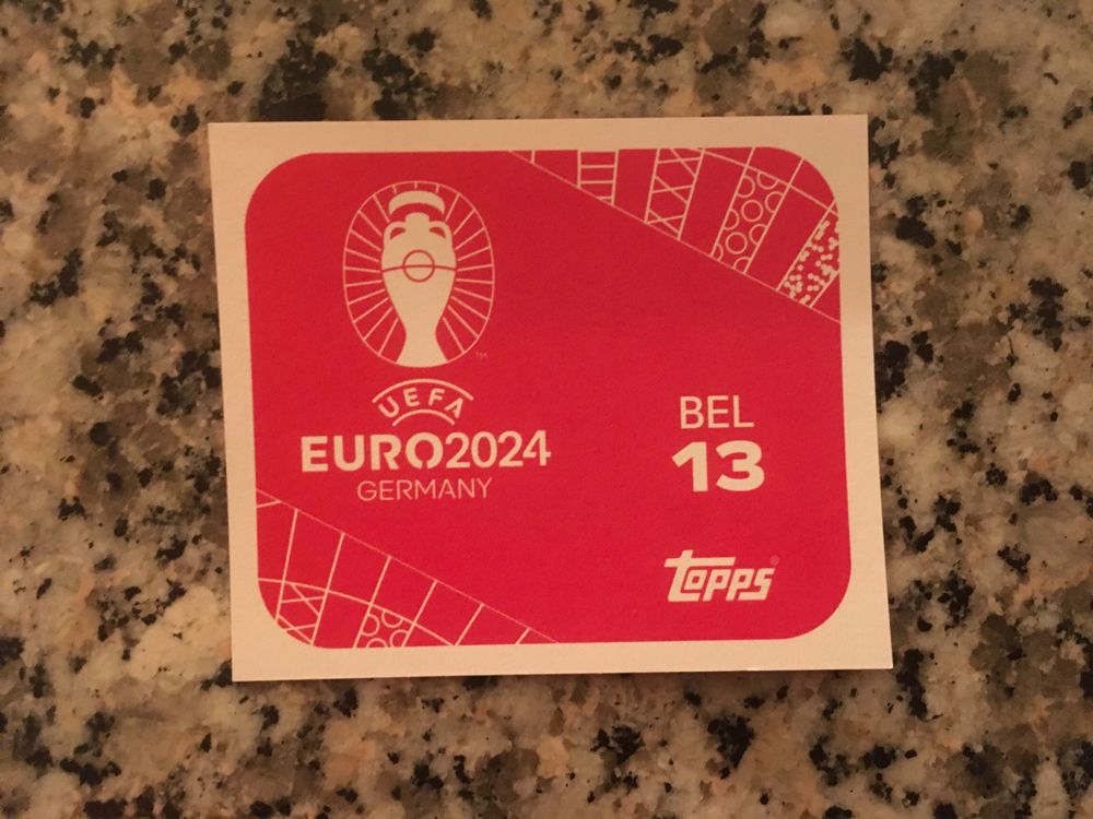 Euro 2024 Uefa Nr. BEL 13 (Neu und originalverpackt) in Oberglatt ZH ...