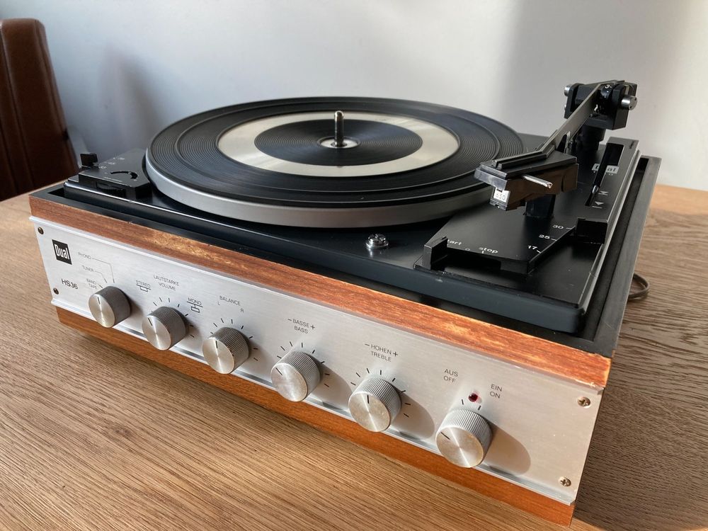 Plattenspieler Dual HS 36 mit integrierten Verstärker (Gebraucht) in ...
