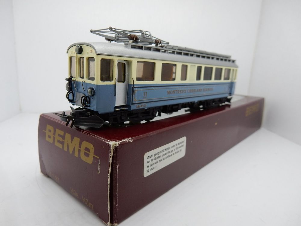 Hom- Bemo - MOB "Nostalgie" Locomotrice ABe 4/4 | Kaufen auf Ricardo