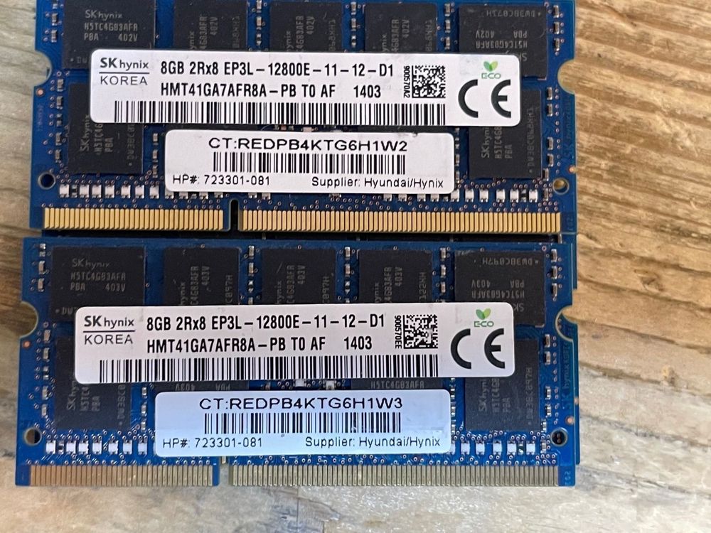 8 gb pcl3 12800E | Kaufen auf Ricardo