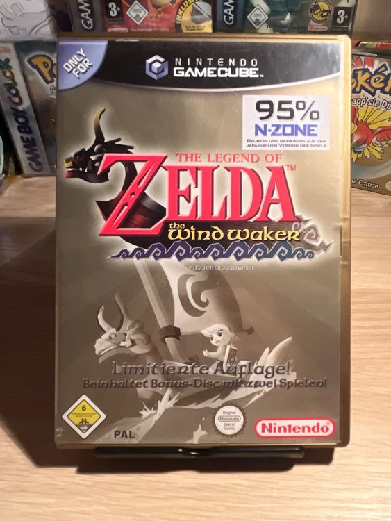 Zelda The Windwaker Limitierte Auflage Disc Gamecube OVP | Kaufen auf ...