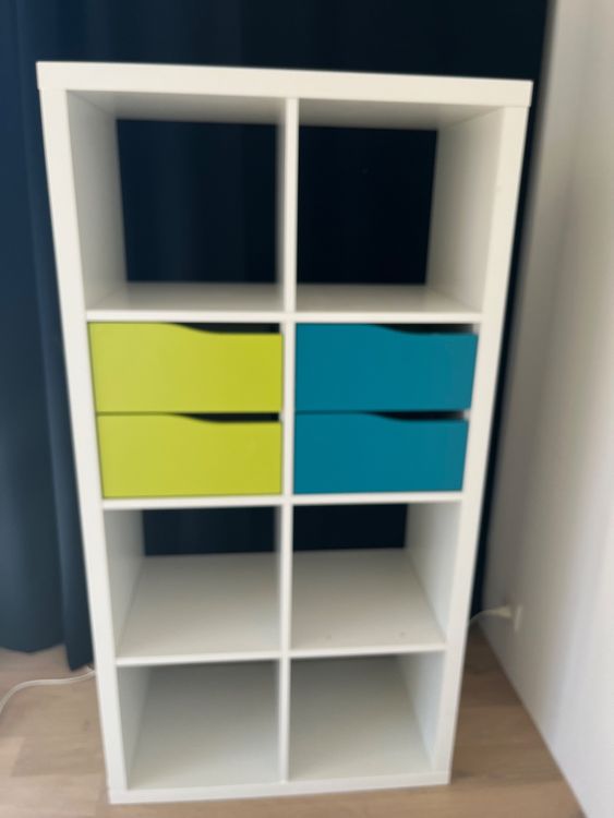 Kalax von Ikea inkl. vier Schubladen | Kaufen auf Ricardo