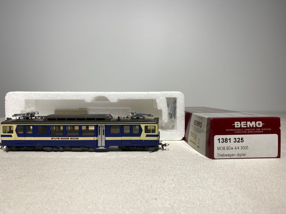 BEMO MOB BDe 4/4 3005 Triebwagen digital | Kaufen auf Ricardo