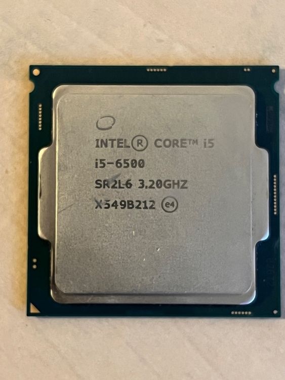 Intel Core i5-6500 – 3.20GHz – LGA1151 (Gebraucht) in Mellingen für CHF 20 – mit Lieferung auf ...