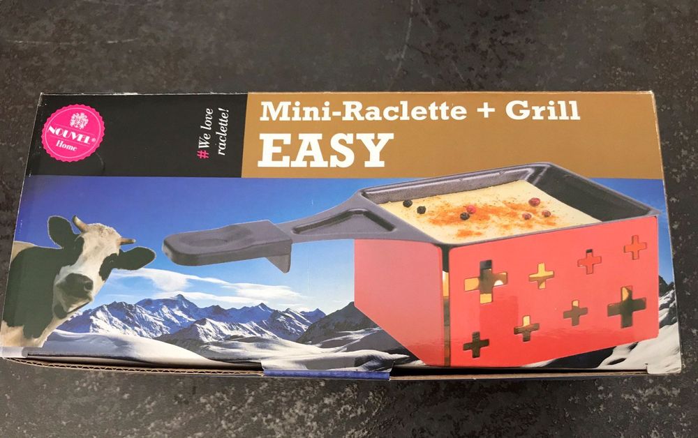 Mini Raclette + Grill EASY | Kaufen auf Ricardo