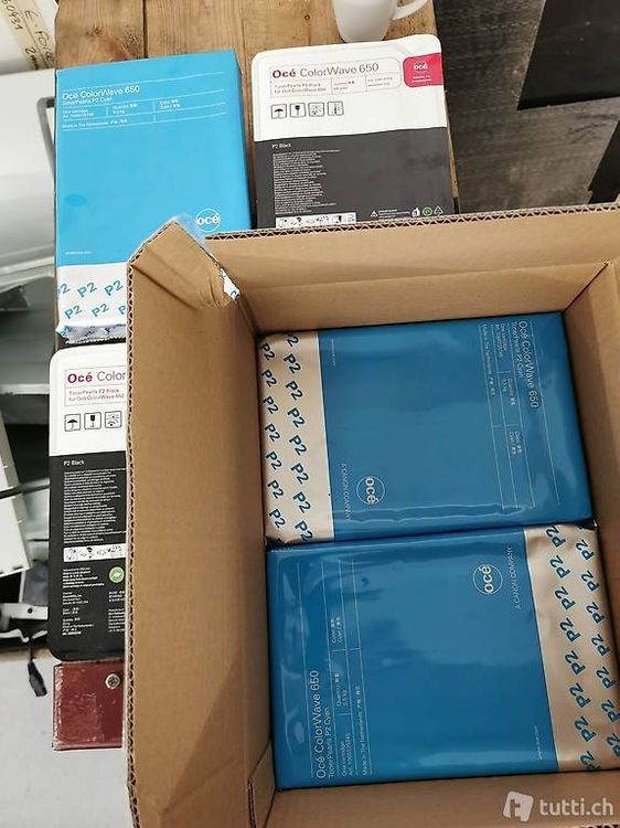 Toner Pearls P2 Océ ColorWave 650 Cyan Black Yellow (Gebraucht) in ...