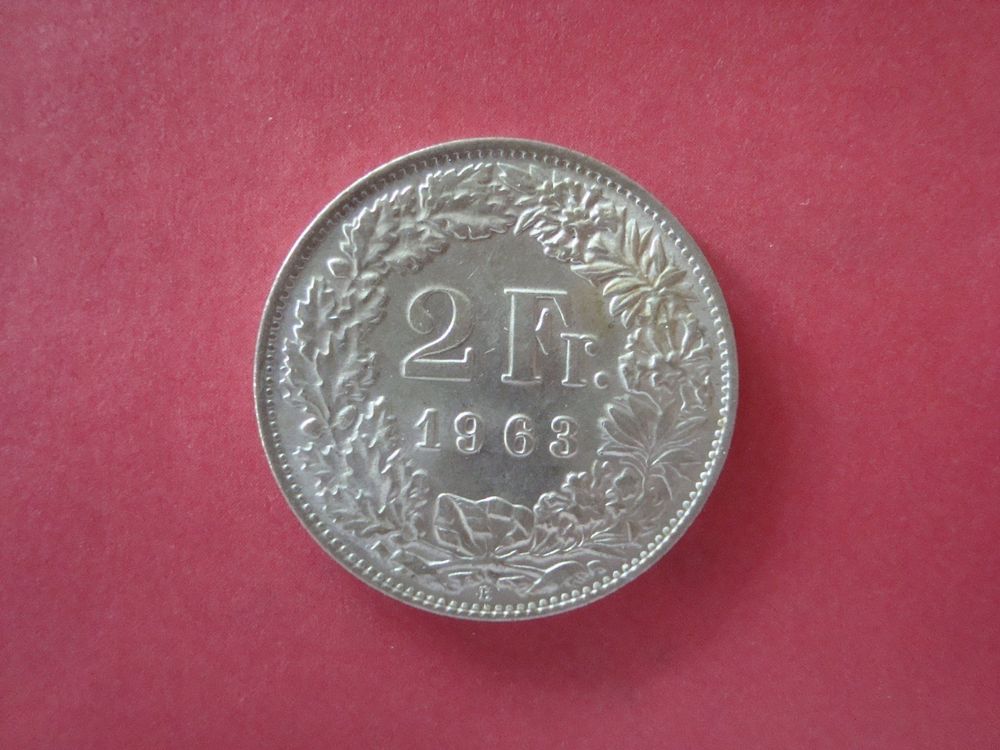 2 Fr 1963 unz silber | Kaufen auf Ricardo
