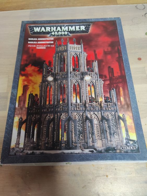 Warhammer 40k Basilica Administratum Original verpackt (Neu (gemäss ...