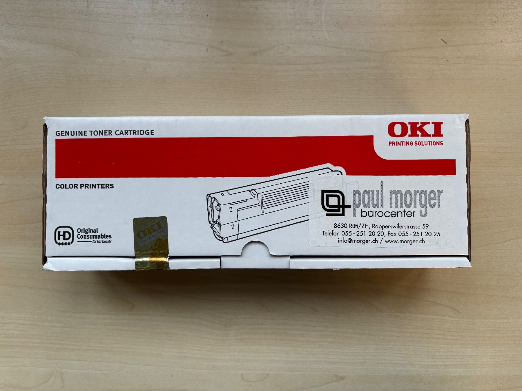 OKI Original Toner p/n 43865708 – Schwarz – C5650 / C5750 (Neu und ...
