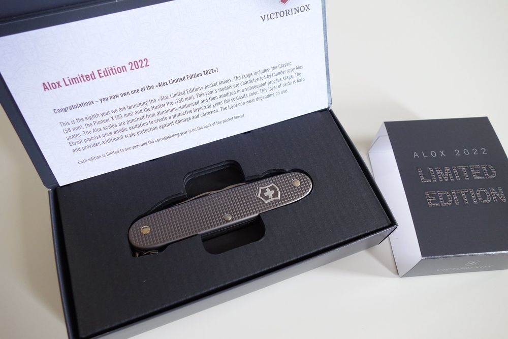 Victorinox Pioneer X Alox Limited Edition 2022 (Neu und ...
