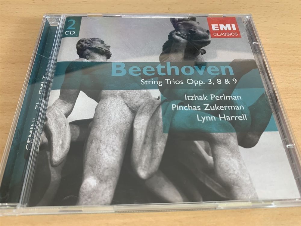Beethoven Itzhak Perlman String Trios Opp. 3, 8, 9 - 2 CD (Gebraucht) in Rikon im Tösstal für ...