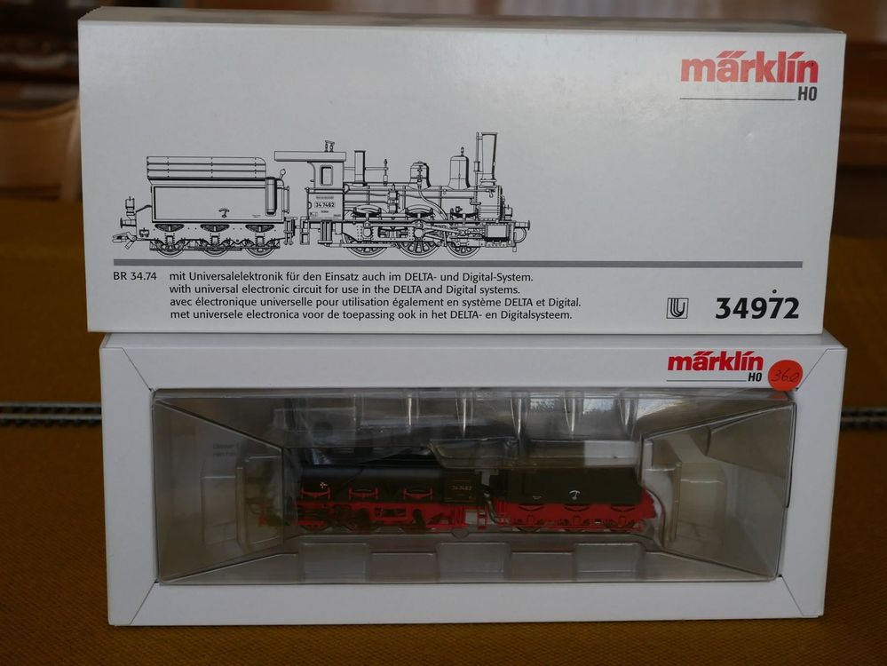 Märklin 34972 Deutsche Reichsbahn 34.74 (D'occasion) à Gränichen pour ...