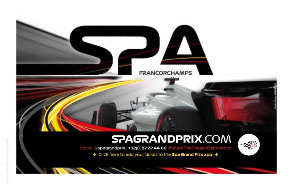 Spa Formel 1 Tickets