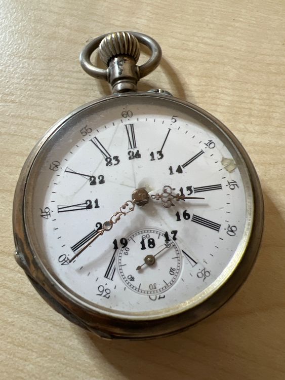 Antike Taschenuhr echt Silber 49.5 mm (Gebraucht) in Pfeffingen für CHF 16 – mit Lieferung auf ...