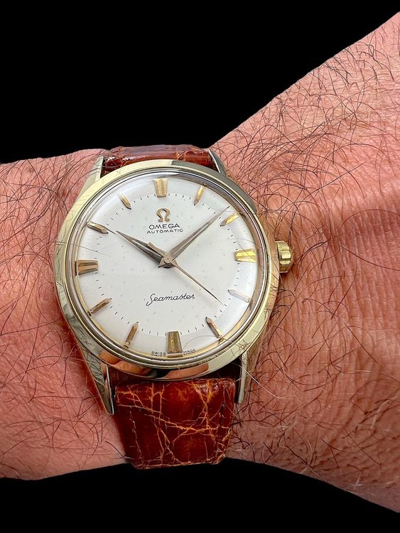 Omega Seamaster Automatic vergoldet 1938 Cal.471 *U387 (Gebraucht) in ...