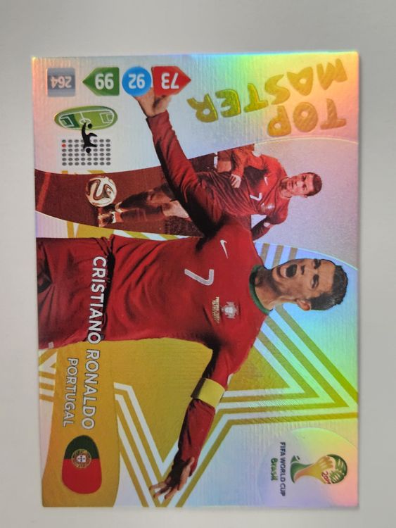 Cristiano Ronaldo Top Master 2014 Karte | Kaufen auf Ricardo